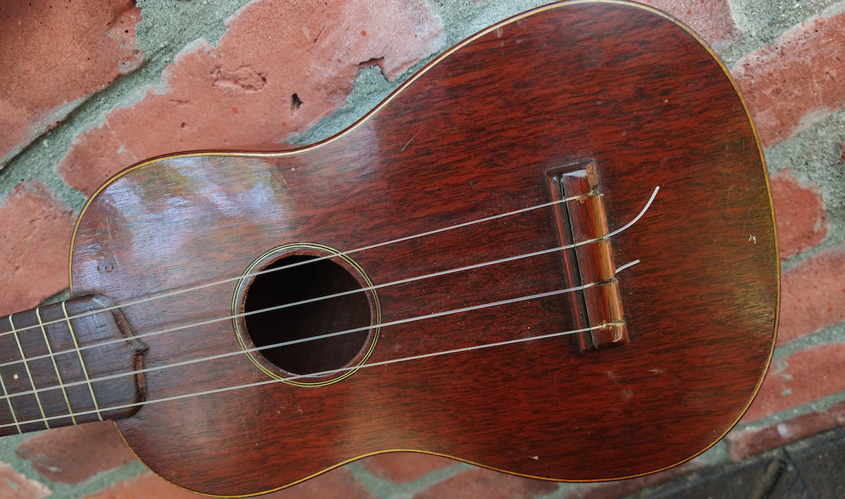 1924 Ditson Style O Mahogany Ukulele – Moze Guitars
