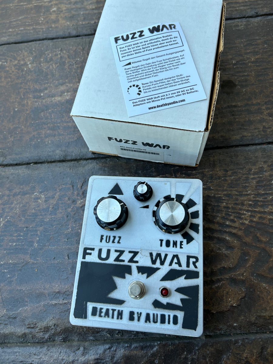 Death by Audio Fuzz War – Moze Guitars