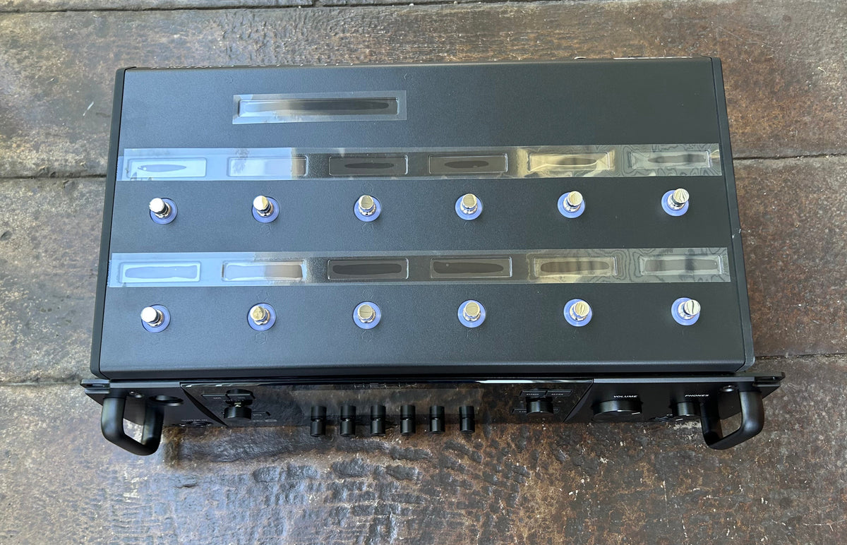 Line 6 Helix Rack Guitar Multi-effects Rack Processor with foot contro ...