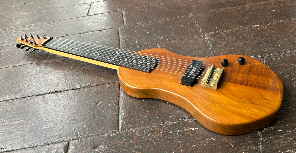 West Coast Steel String 8 String Lap Steel – Moze Guitars