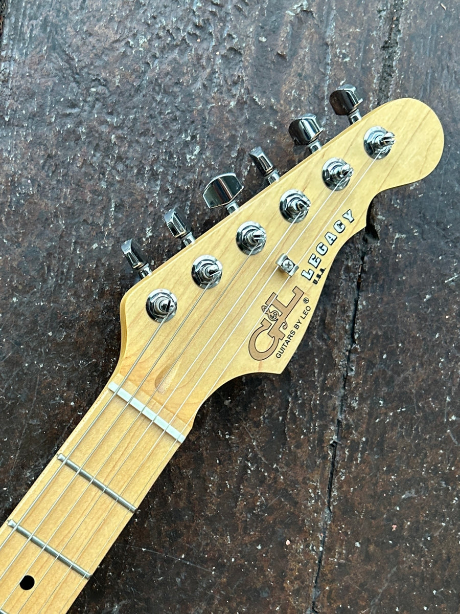 2020 G&L Deluxe Legacy HB Sublime Green – Moze Guitars