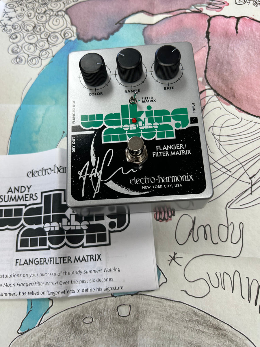 EHX Andy Summers Walking on the Moon Analog Flanger/Filter Matrix (use ...